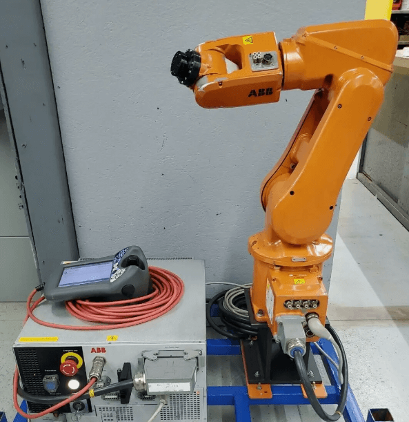 Used ABB IRB 120 Robot W/ IRC5 Controller, Teach Pendant, And Cables ...